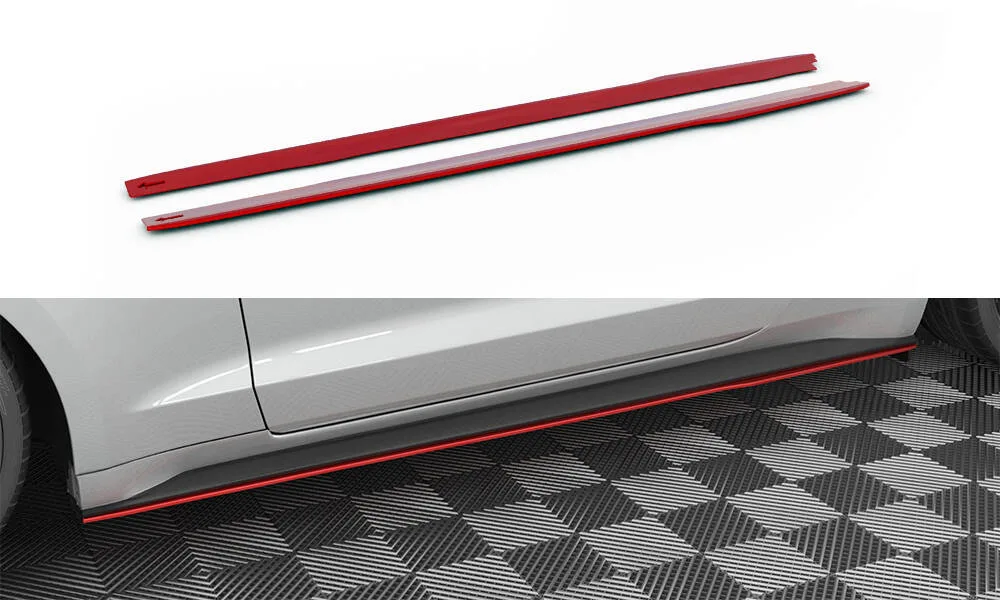 SIDE SKIRTS DIFFUSERS V.2 FORD MUSTANG MK6 FACELIFT