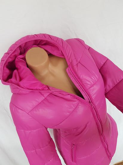 BENETTON ★ Pink puffer zimska jakna S/M