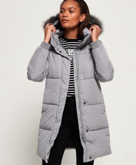 Superdry zimska perjana jakna parka S