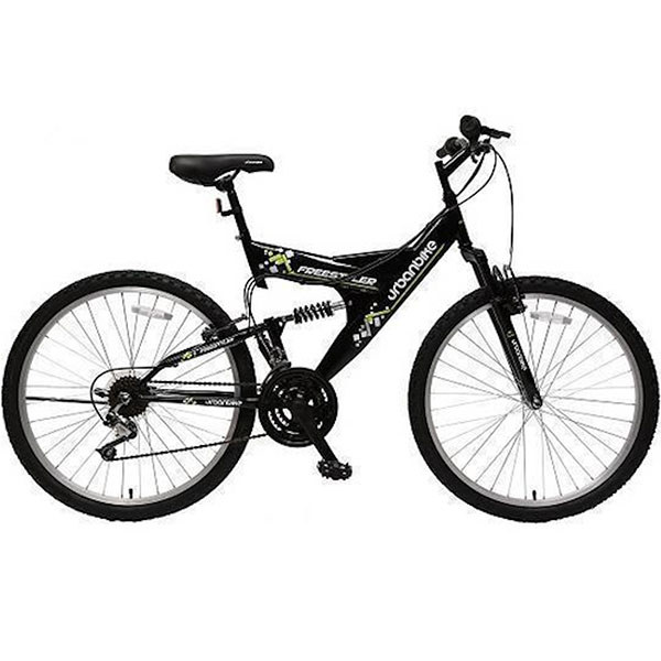 MTB bicikl Urbanbike 26 inča crno-zeleni Freestyler 1126753