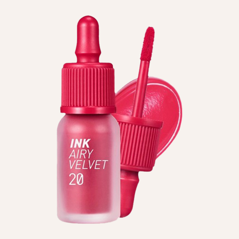 Peripera Ink Airy Velvet tečni ruž za usne br.020 Beautiful Coral Pink 4g