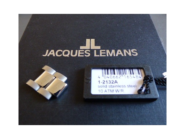 JACQUES LEMANS-segment metalne narukvice za sat 1-2132A