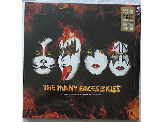 VARIOUS - 2LP THE  MANY  FACES  OF  KISS