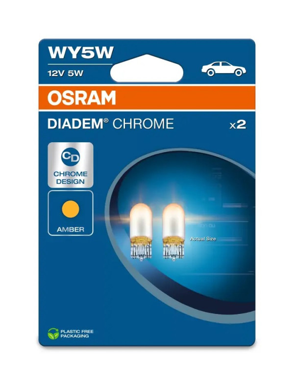 OSRAM DIADEM CHROME WY5W 2827DC-2BL 5W 12V