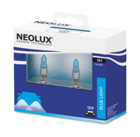 NEOLUX Blue Light H1 N448B-2SCB 55W 12V P14.5S 10X2 1A NEOLX 4052899500914