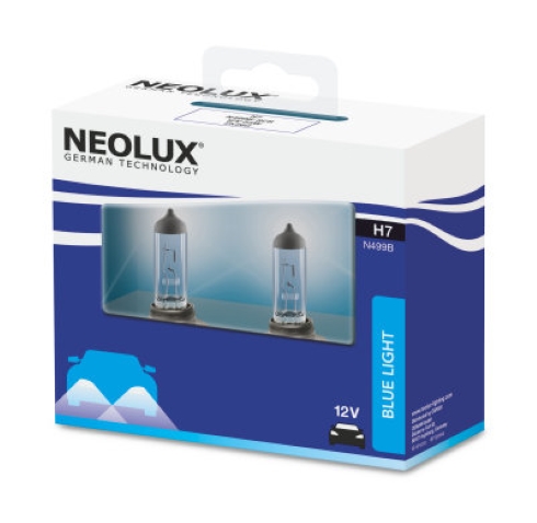 NEOLUX Blue Light H7 N499B-2SCB 55W 12V PX26D SCB2 NEOLX 4052899501058