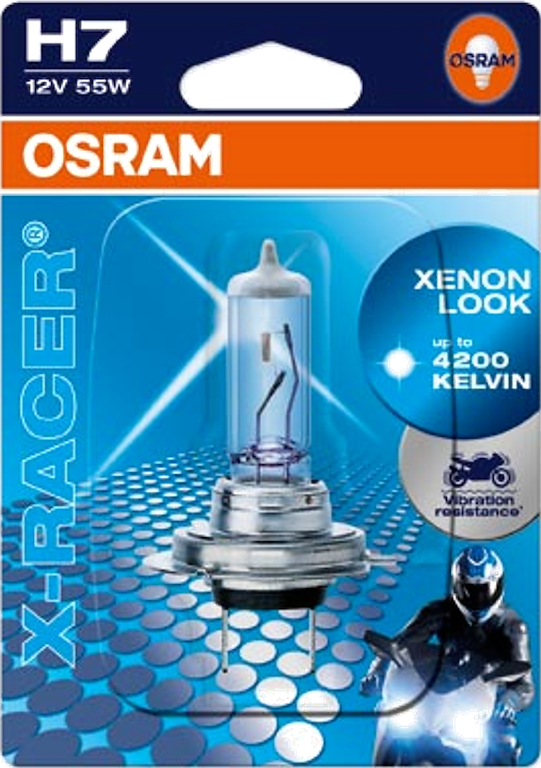 OSRAM X-Racer 55W 12V H7 64210XR-01B 55W 12V PX26D 4052899253704