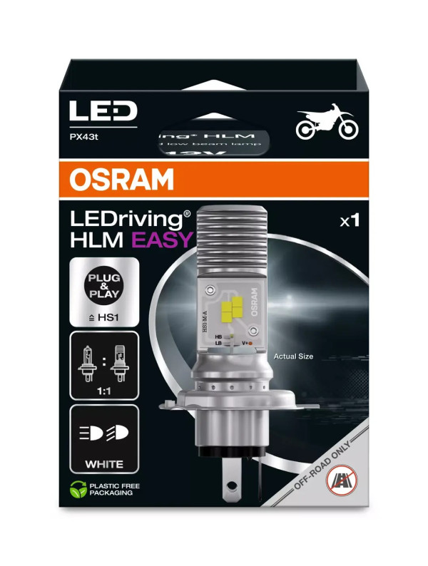 OSRAM LEDriving HLM EASY HS1 64185DWESY-1HB 5/5.5W12V PX43T