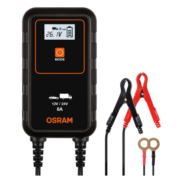 Pametni punjač za akumulatore OSRAM BATTERYcharge 908 4052899620544