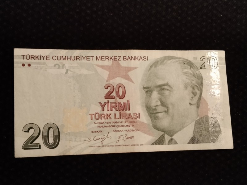 20 lira 2009 turska