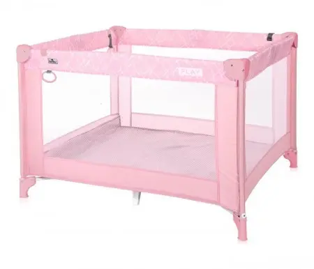 LORELLI Ogradica za bebe PLAY PINK BLOSSOM, Roze