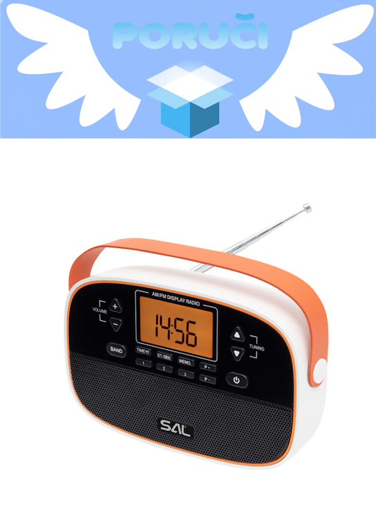 Prenosni radio prijemnik RPR4LCD