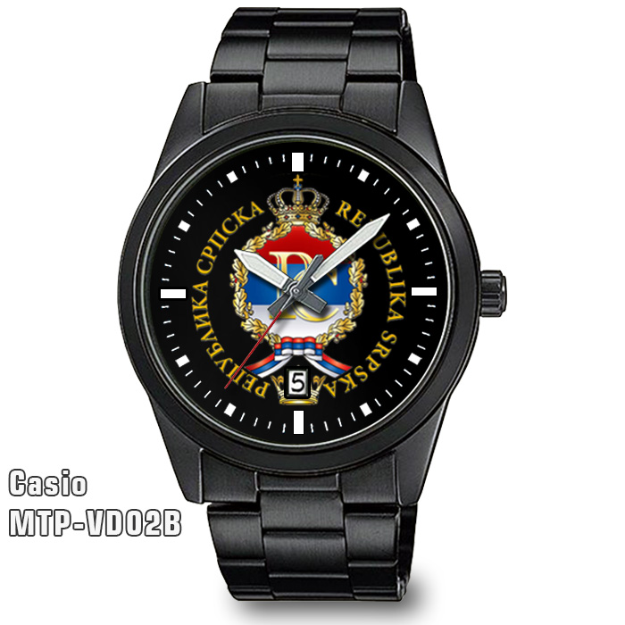 Ručni sat REPUBLIKA SRPSKA CASIO MTP-VD02B