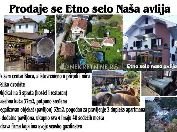 Prodajem etno selo