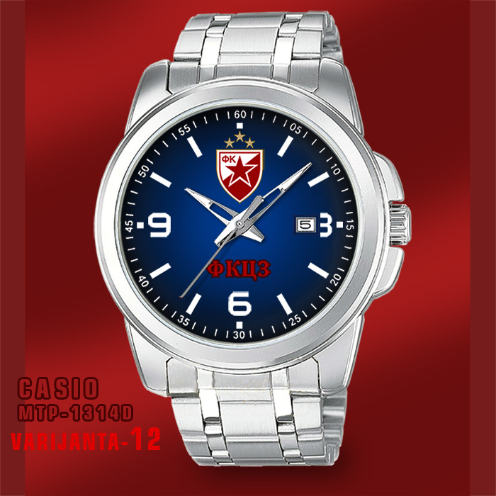 Casio MTP-1314D- Crvena Zvezda muški ručni sat (plavi)