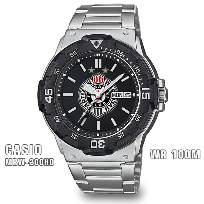 Ručni sat FK Partizan GRB Casio MRW-200HD