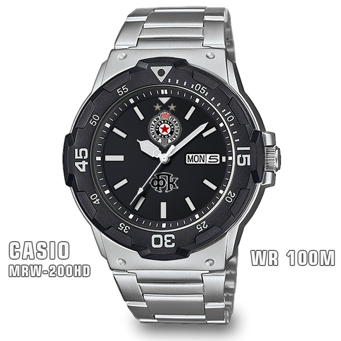 Ručni sat FK Partizan ПФК Casio MRW-200HD