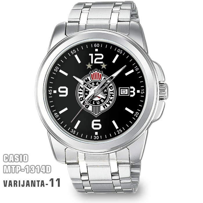 Casio MTP-1314D- FK Partizan muški ručni sat