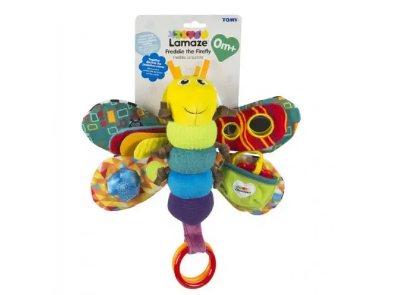 TOMY Lamaze plišana zvečka Freddie the Firefly