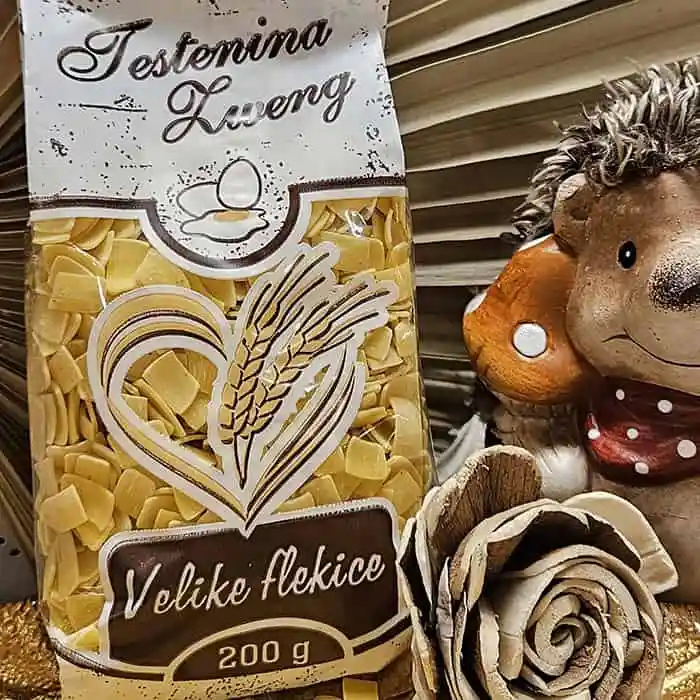 Testenina Velike flekice 200gr