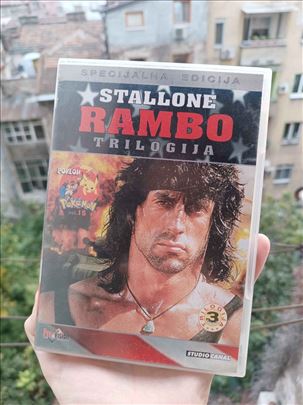 Rambo Film Trilogija 2 DVD-a + Pokemoni