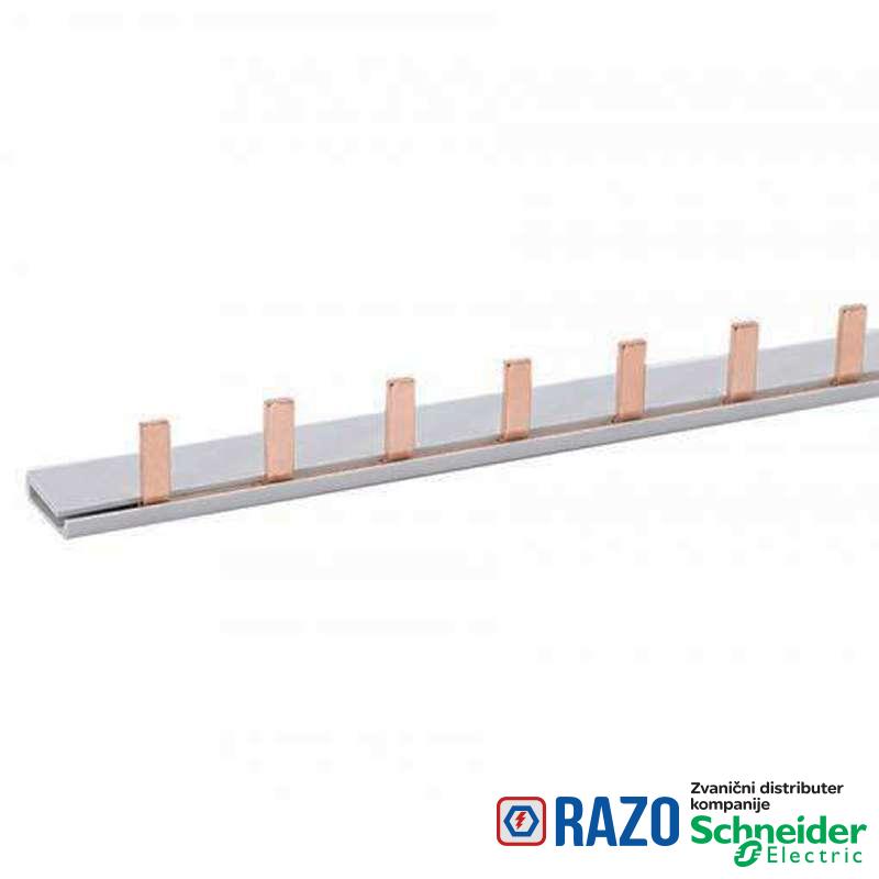 Sabirnica pinska 1L 10mm2 54 modula 1m