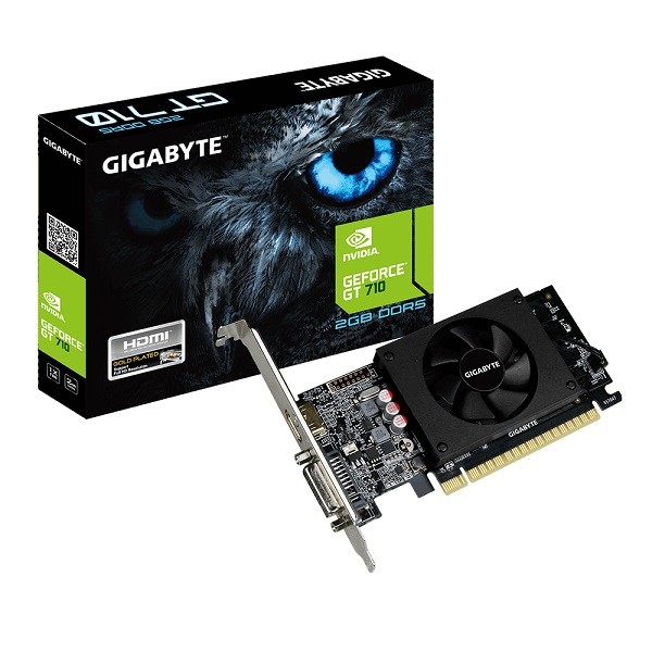 Gigabyte NVD GT 710 2GB DDR5 64bit GV-N710D5-2GL