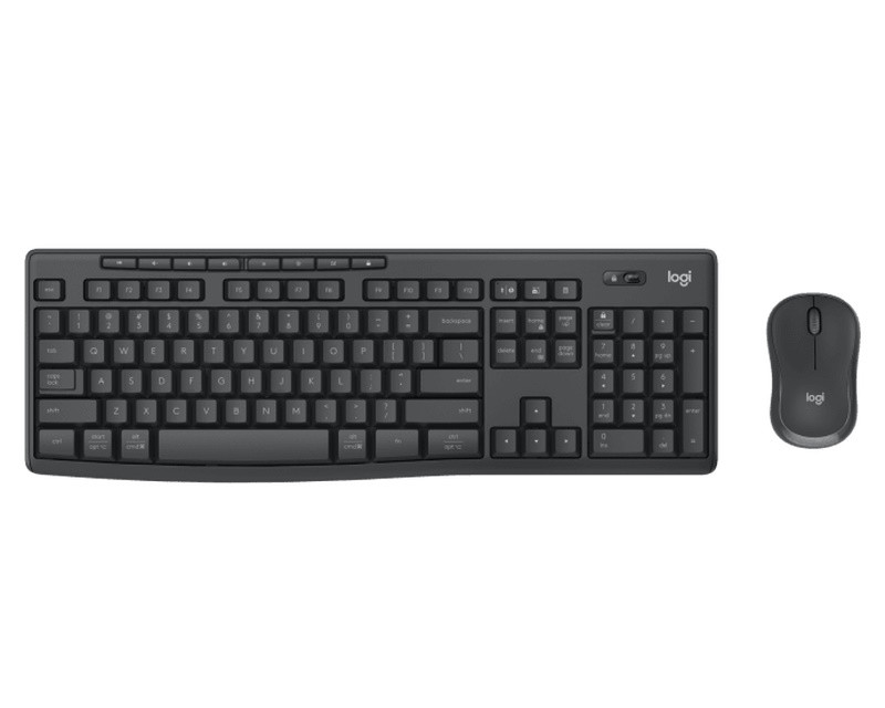 LOGITECH - MK370 Combo Wireless US tastatura + miš crna