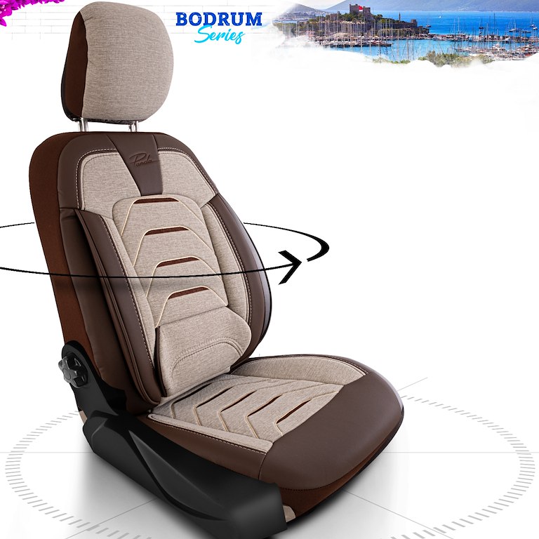 AUTO PRESVLAKA BODRUM BEŽ/BRAON