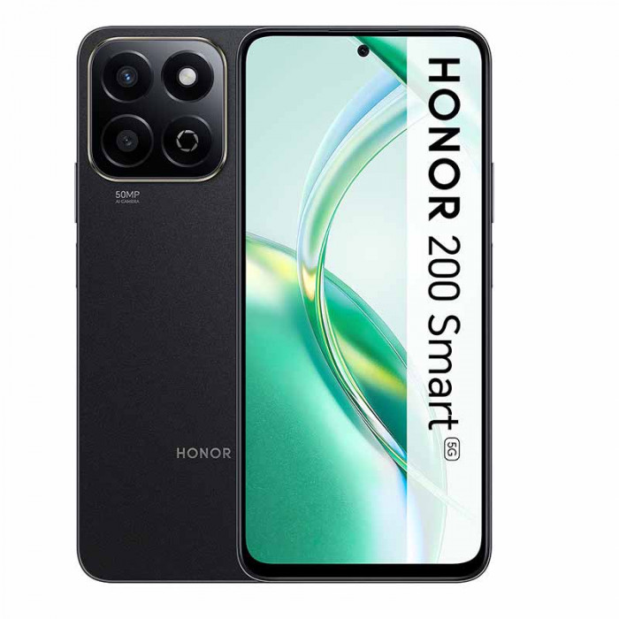 HONOR 200 SMART 5G 4/256GB MIDNIGHT BLACK MOBILNI TELEFON