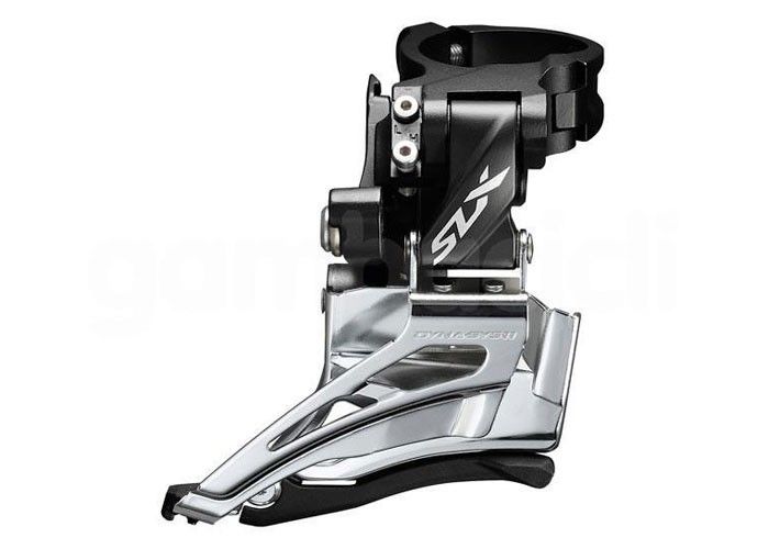 MENJAČ PREDNJI SHIMANO SLX FD-M7025-H 2X11 SA ŠELNOM 34.9mm (+28.6/31.8 ADPT) 34-38T HIGH CLAMP DOWN-SWING DUAL-PULL