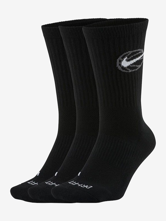 NIKE U EVERYDAY BBALL 3PR Socks