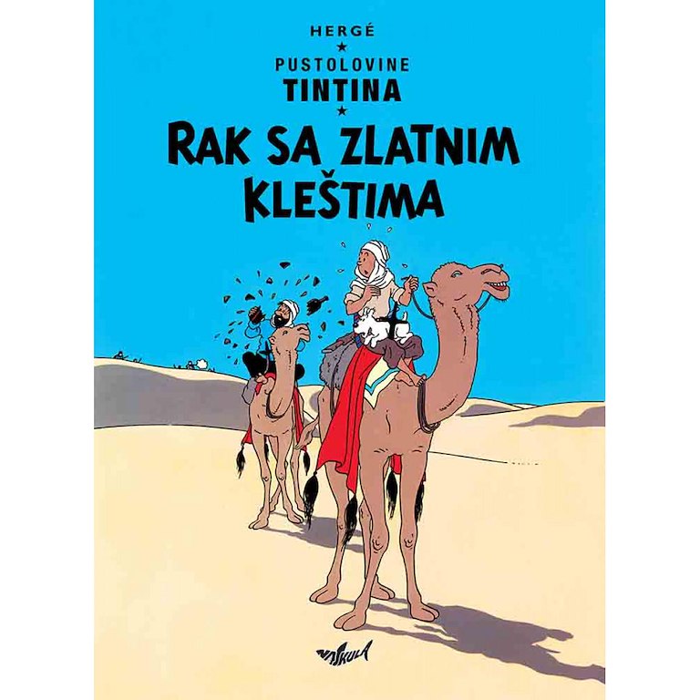 PUSTOLOVINE TINTINA: RAK SA ZLATNIM KLEŠTIMA