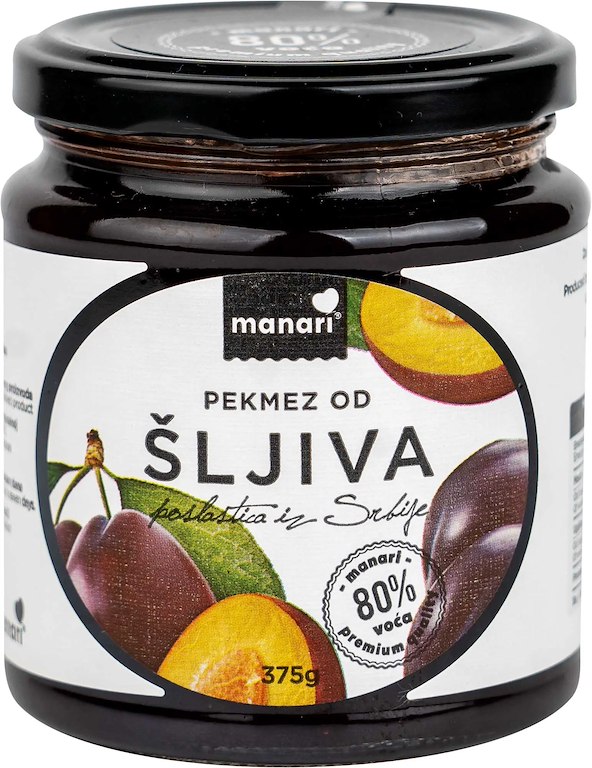 Manari Pekmez od šljiva, 375g