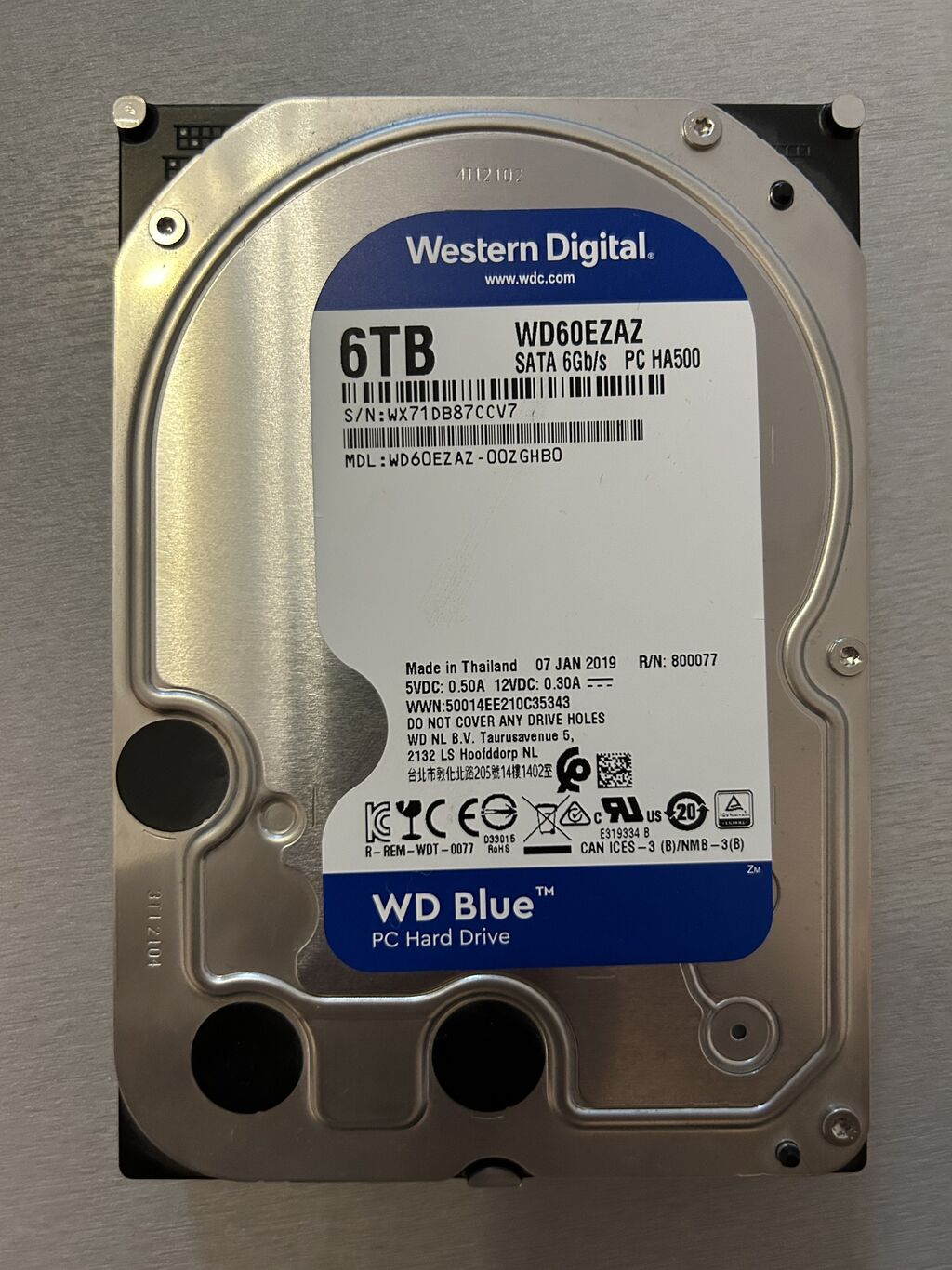 Hard disk 6 TB