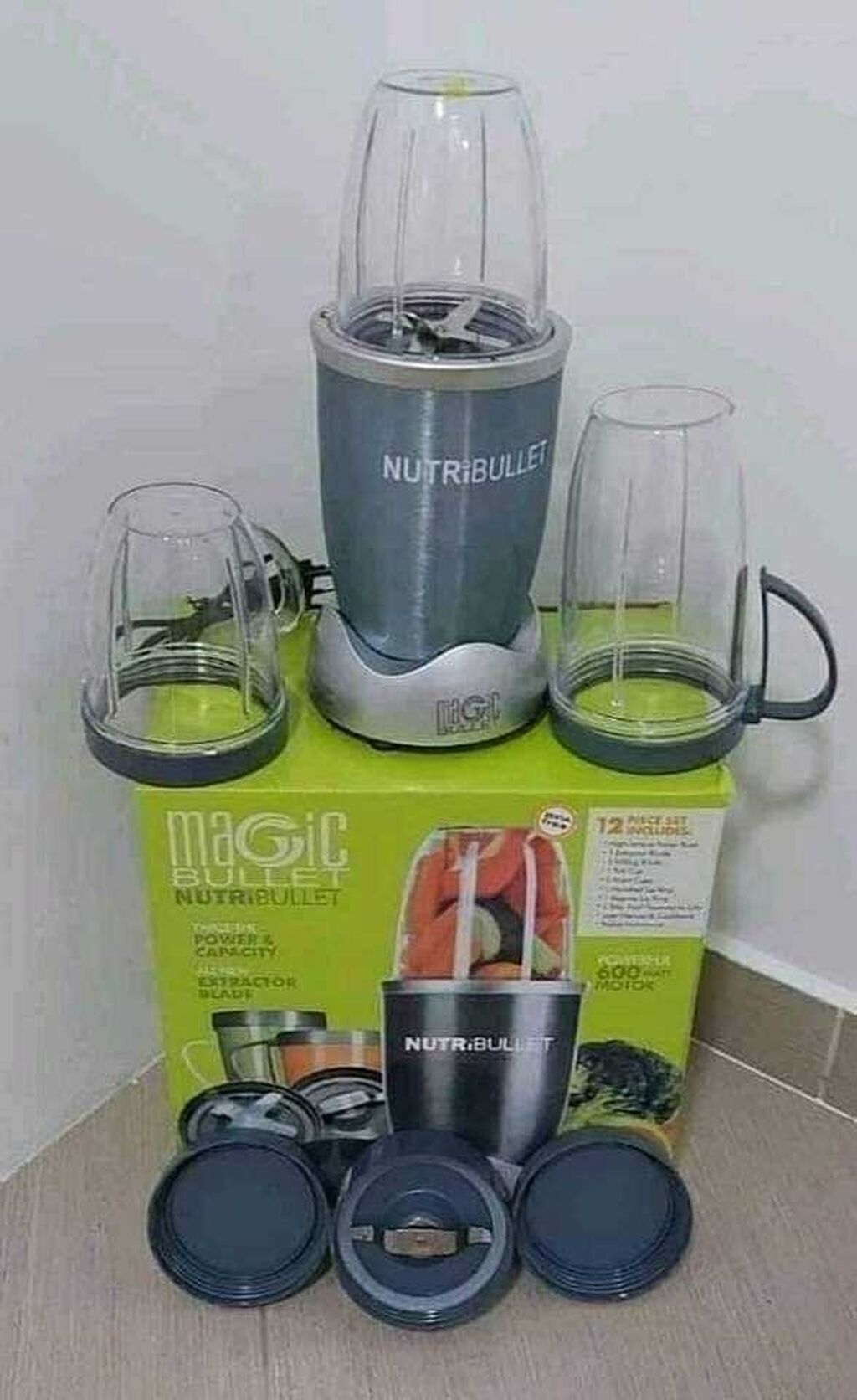 Nutri bullet/magik bullet 600W NOVO Ekstraktor za pravljenje zdravih i