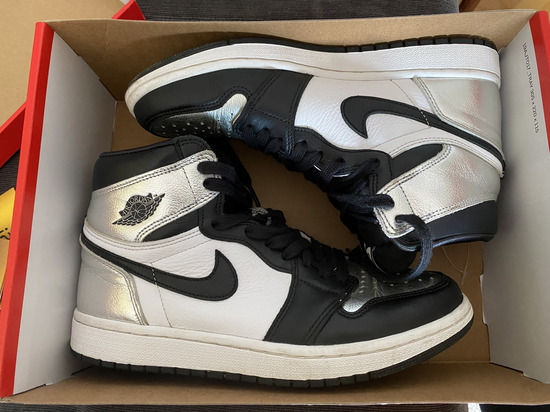 Jordan 1 High Silver Toe