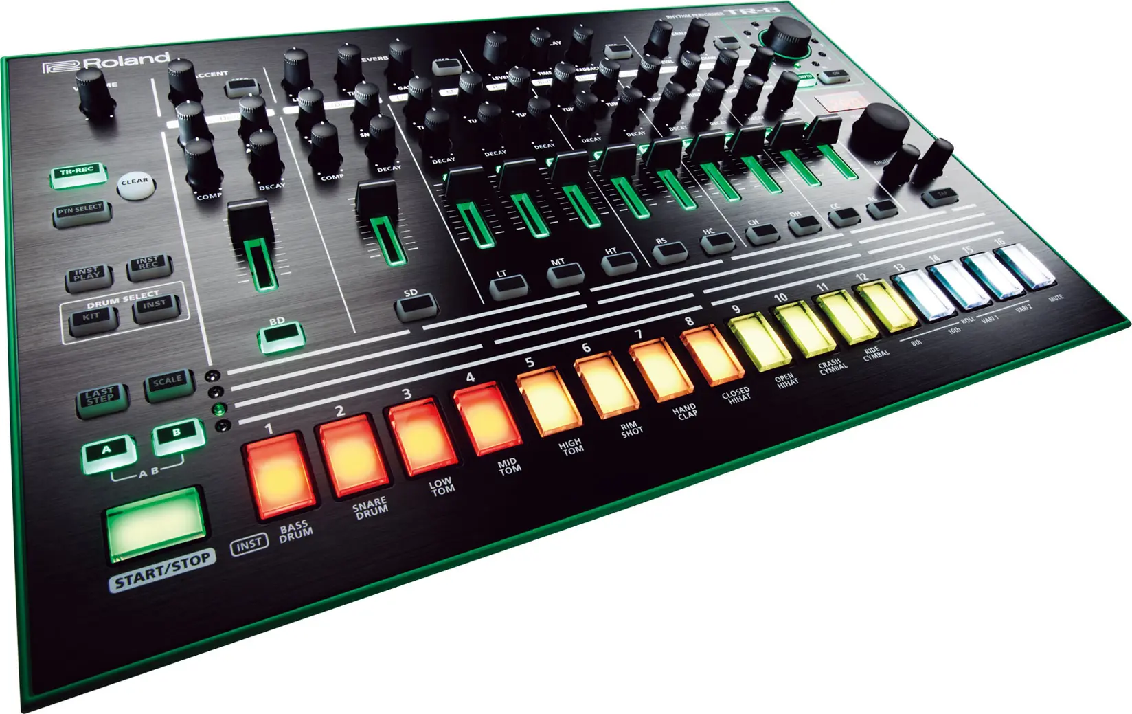 Roland TR-8 Ritam mašina, Crna