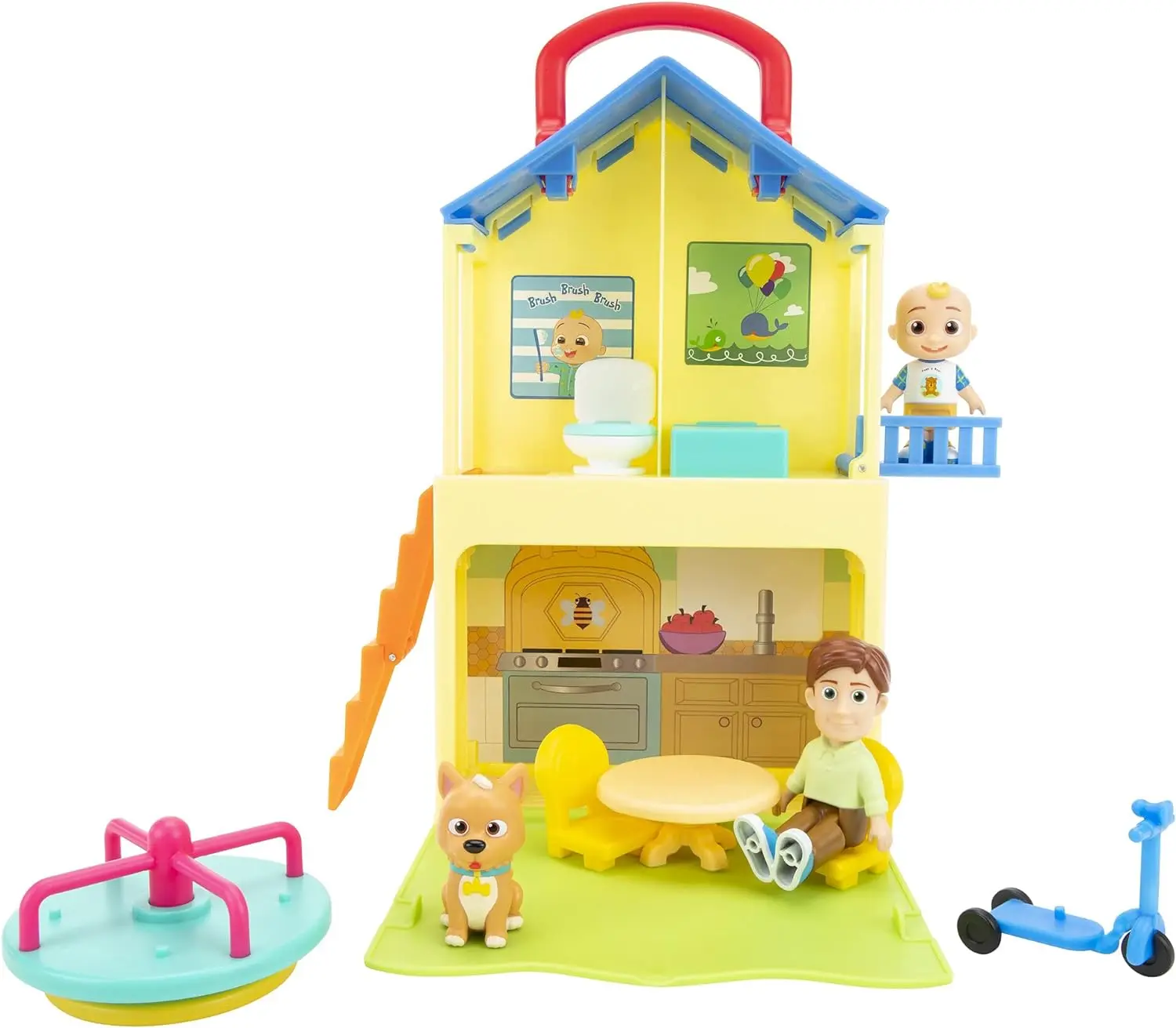 COCOMELON Set kućice i figurica Pop and Play