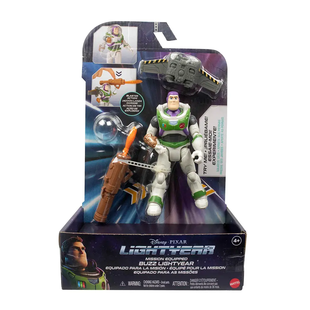 MATTEL Figurica Lightyear Buzz u akciji