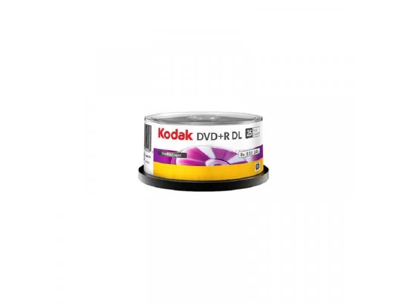 KODAK DVD+R 8.5GB DL 8x, 25 komada