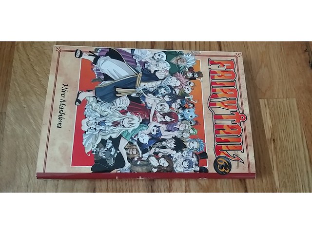 Fairytail manga vol. 63