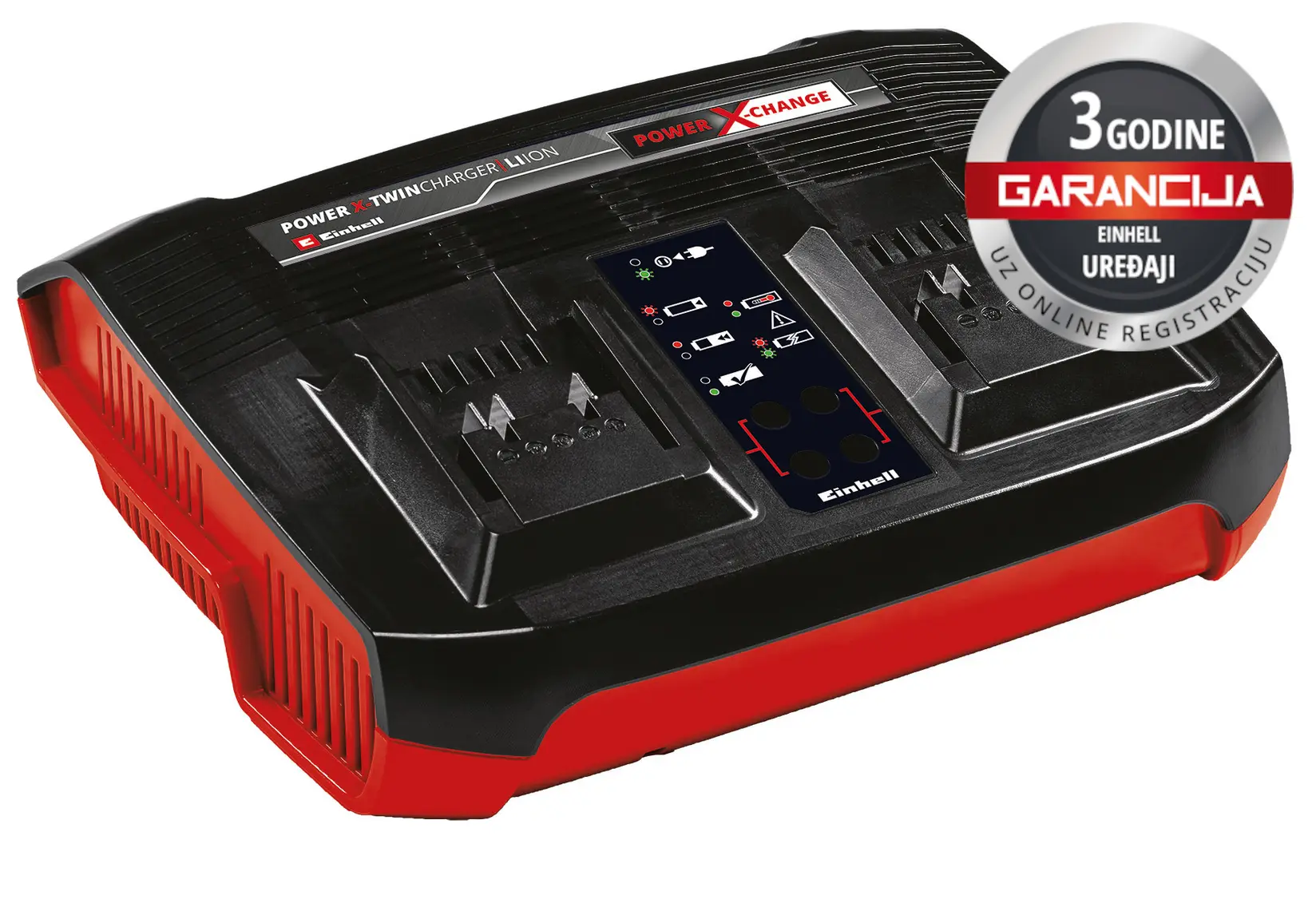 EINHELL Dupli punjač Power-X-Twincharger 3A