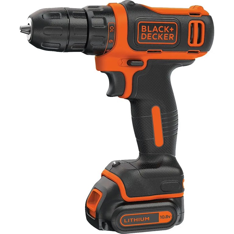 BLACK&DECKER Akumulatorska bušilica odvijač BDCDD12 narandžasta