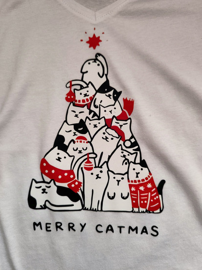 Majica Merry Catmas