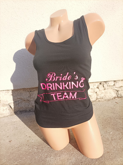 Bride s Drinking Team ženska majica M/L