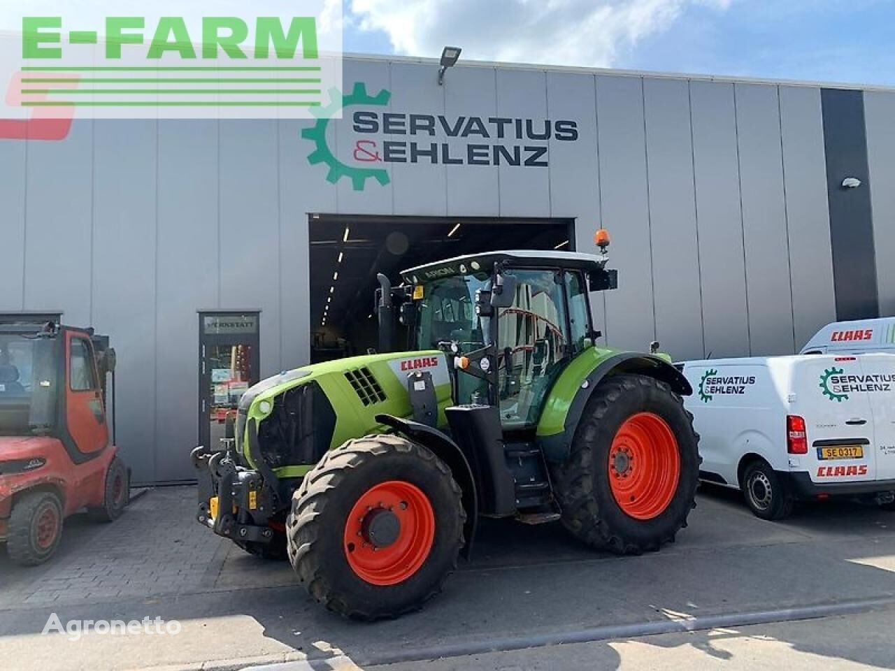 Claas arion 650 cebis hexa traktor točkaš