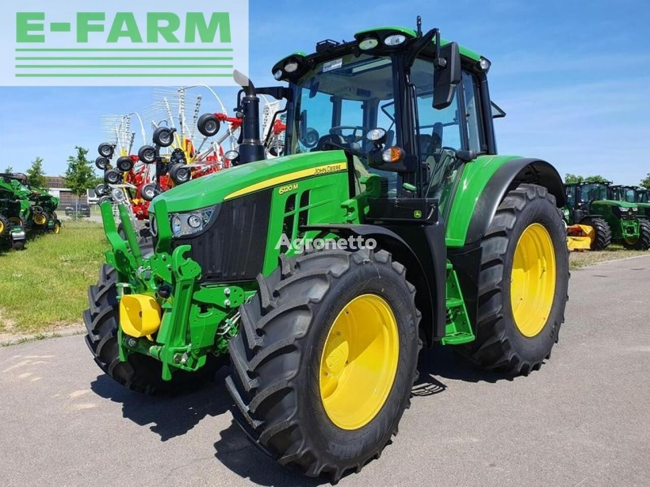 John Deere 6120m aq+ traktor točkaš