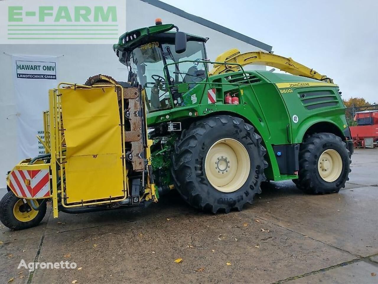 John Deere 8600i krmni kombajn