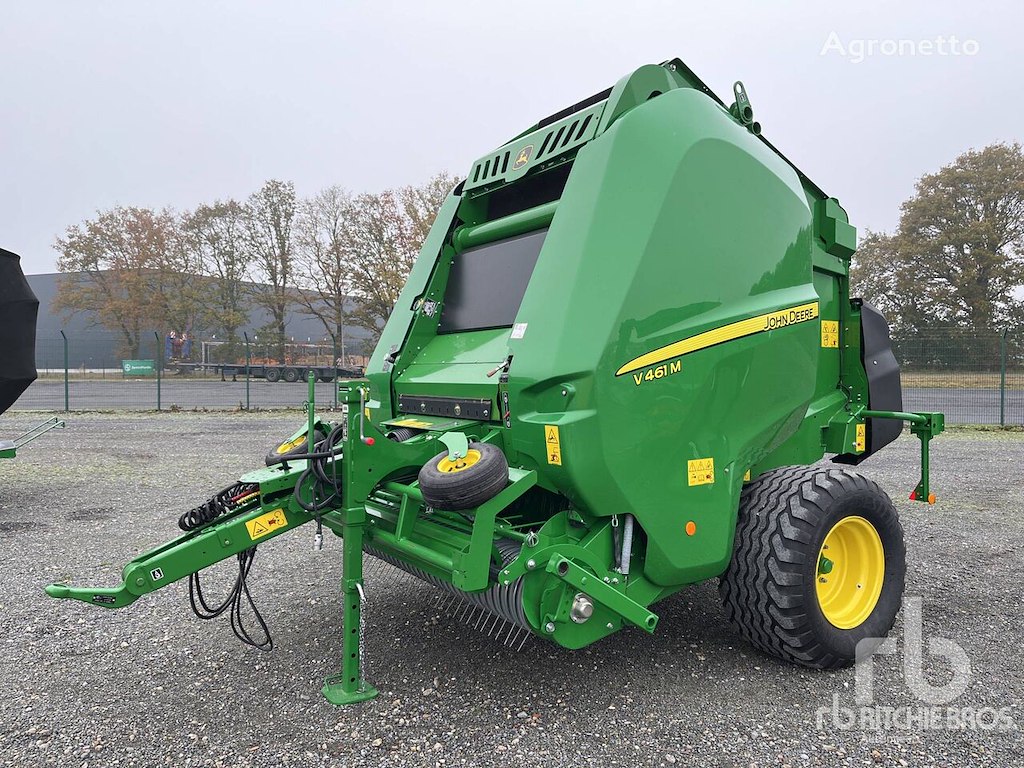 Prodaje se John Deere V461M balirku za četvrtaste bale na aukciji